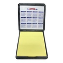 ORGANIZADOR DE POST IT CON CALENDARIO 9X9CM | Vision Arte Panama